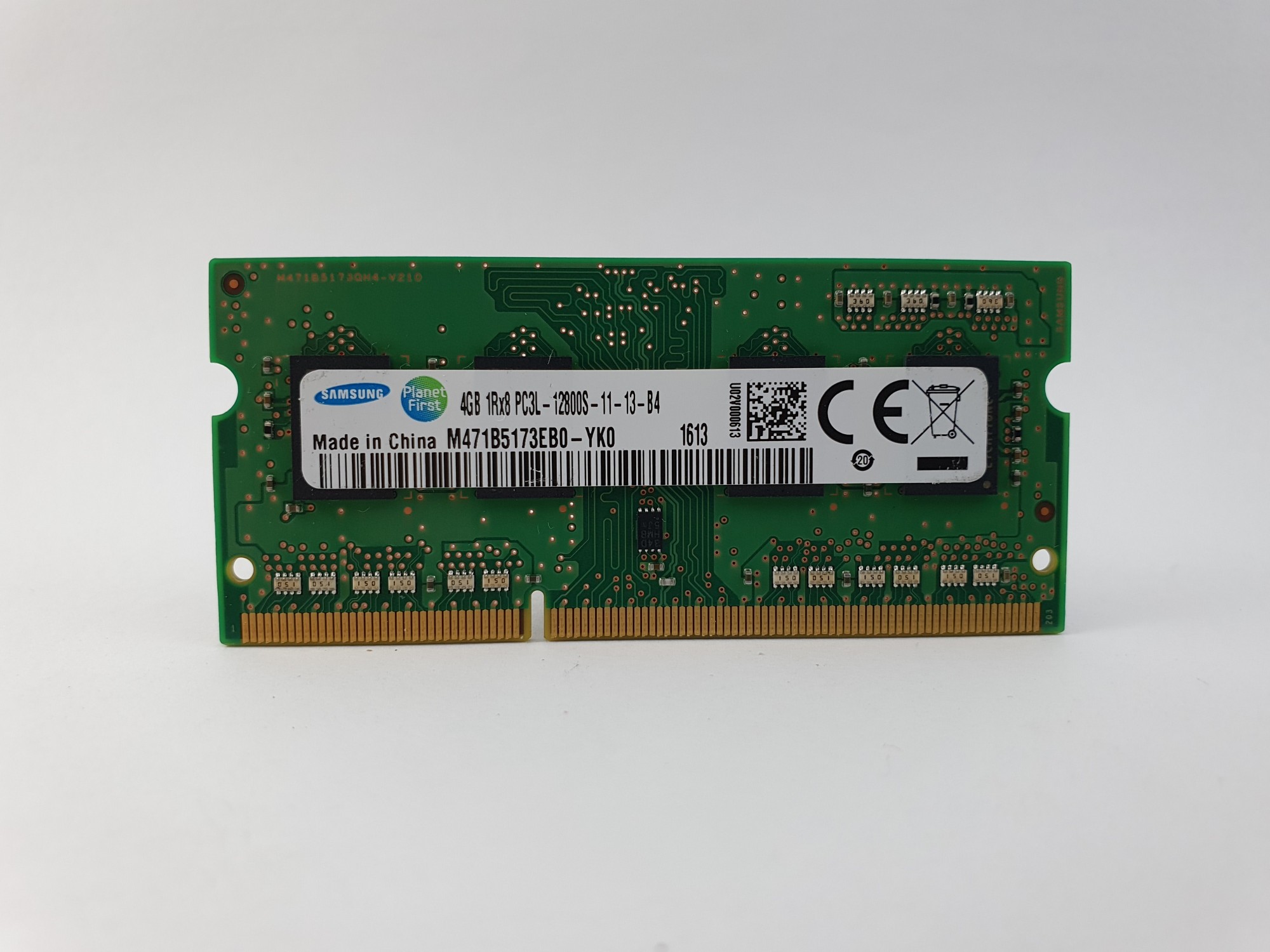 Оперативная память для ноутбука Sodimm Samsung Ddr3l 4gb 1600mhz Pc3l