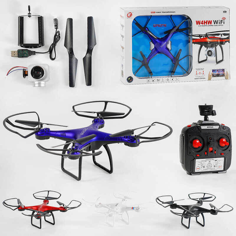 Квадрокоптер на радиоуправлении с камерой WiFi W4HW A-Toys (W4HW ...