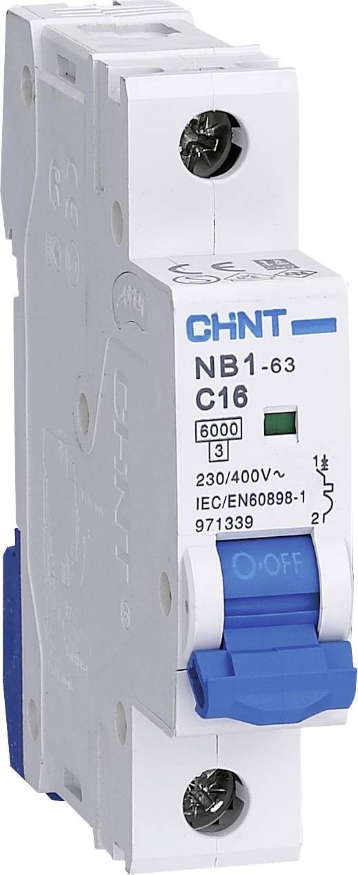 Автоматический выключатель Chint NB1-63 1P 6kA С 32A (арт.179621) – низкие цены, кредит, оплата ...