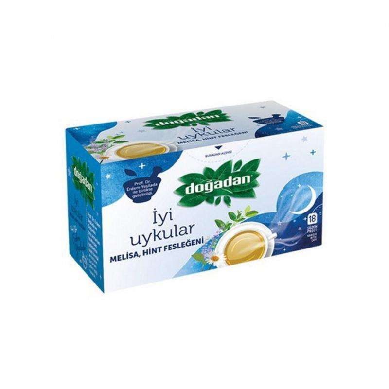 Чай трав'яний Dogadan з мелісою для здорового сну в пакетах 18 шт ...