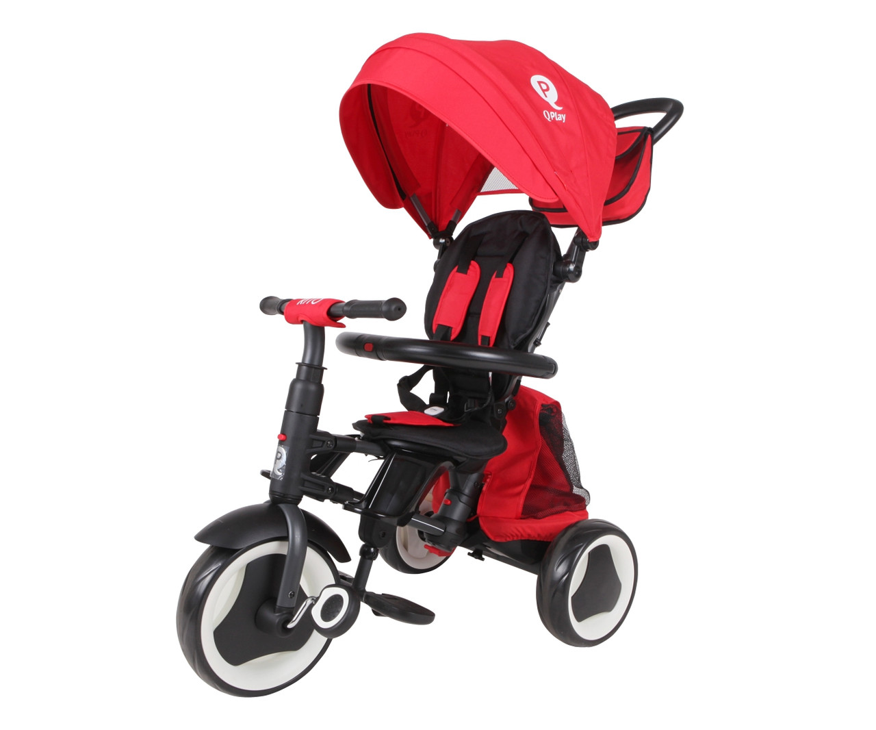 Складной трехколесный велосипед Qplay Rito+ Eva Red (qp-3842) – низкие ...