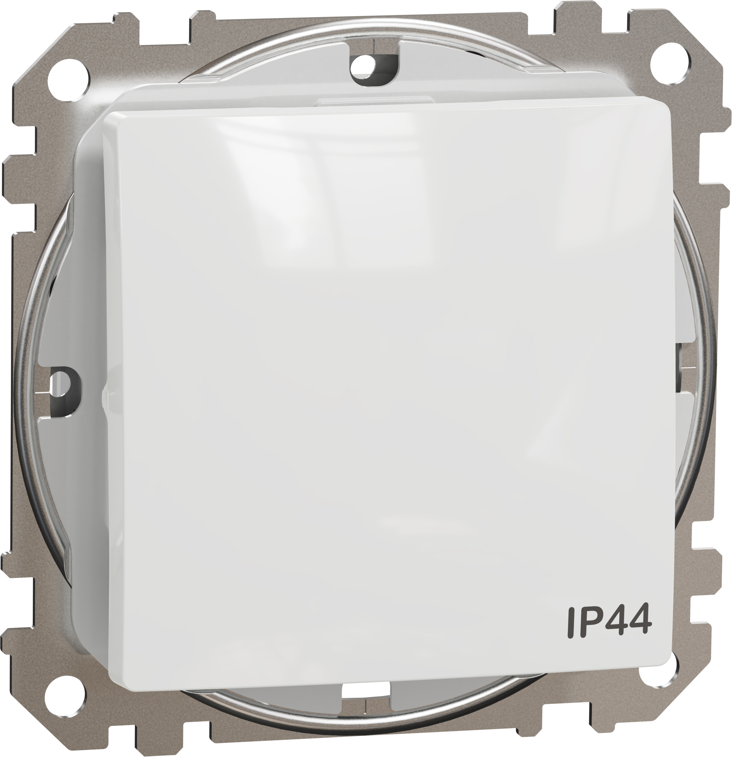 1-клавишный переключатель IP44 Schneider Electric Sedna Design Белый (SDD211106) – фото, отзывы ...