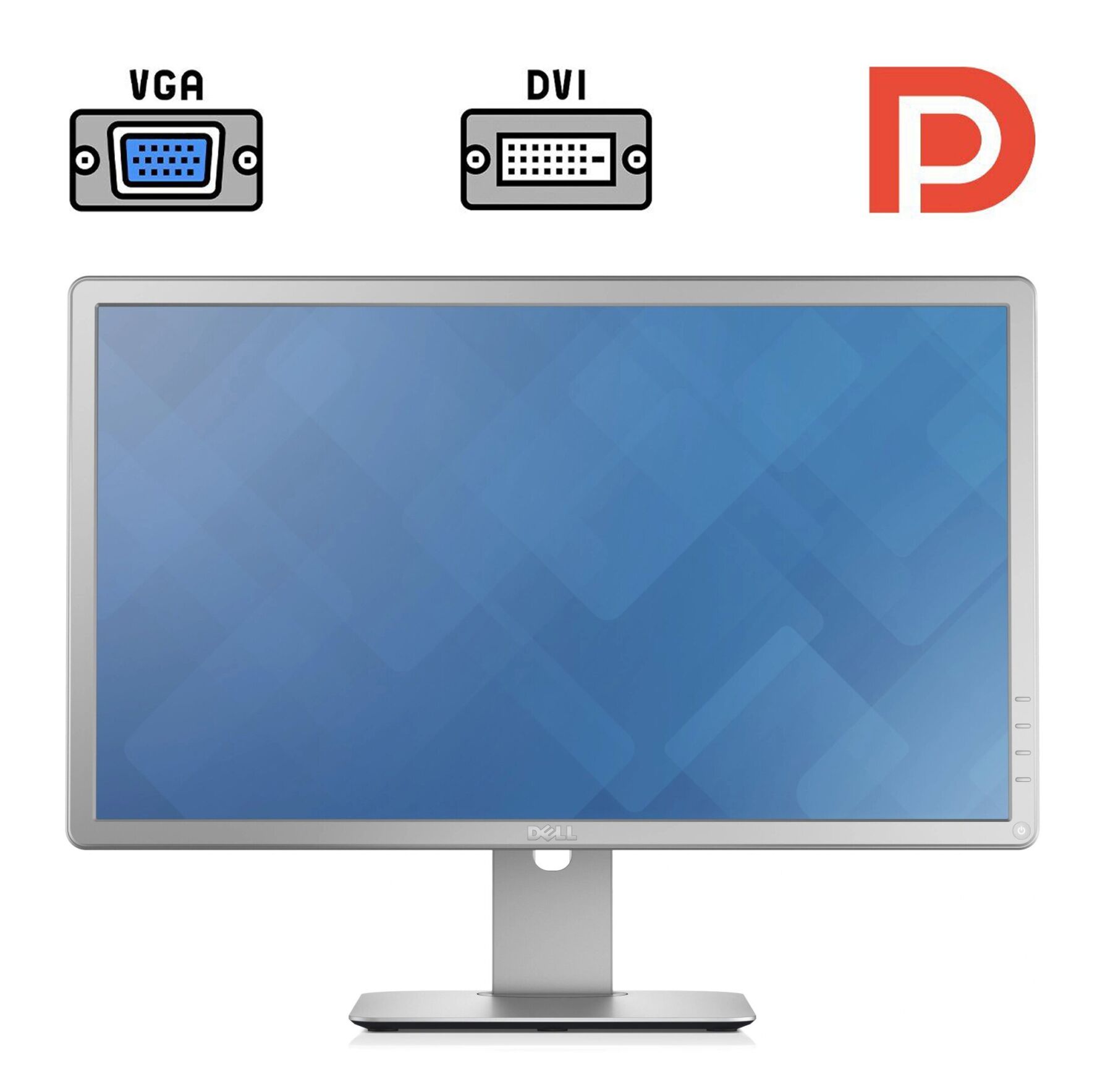 Монитор Б-класс Dell P2314H Silver / 23" (1920x1080) IPS / VGA, DVI ...