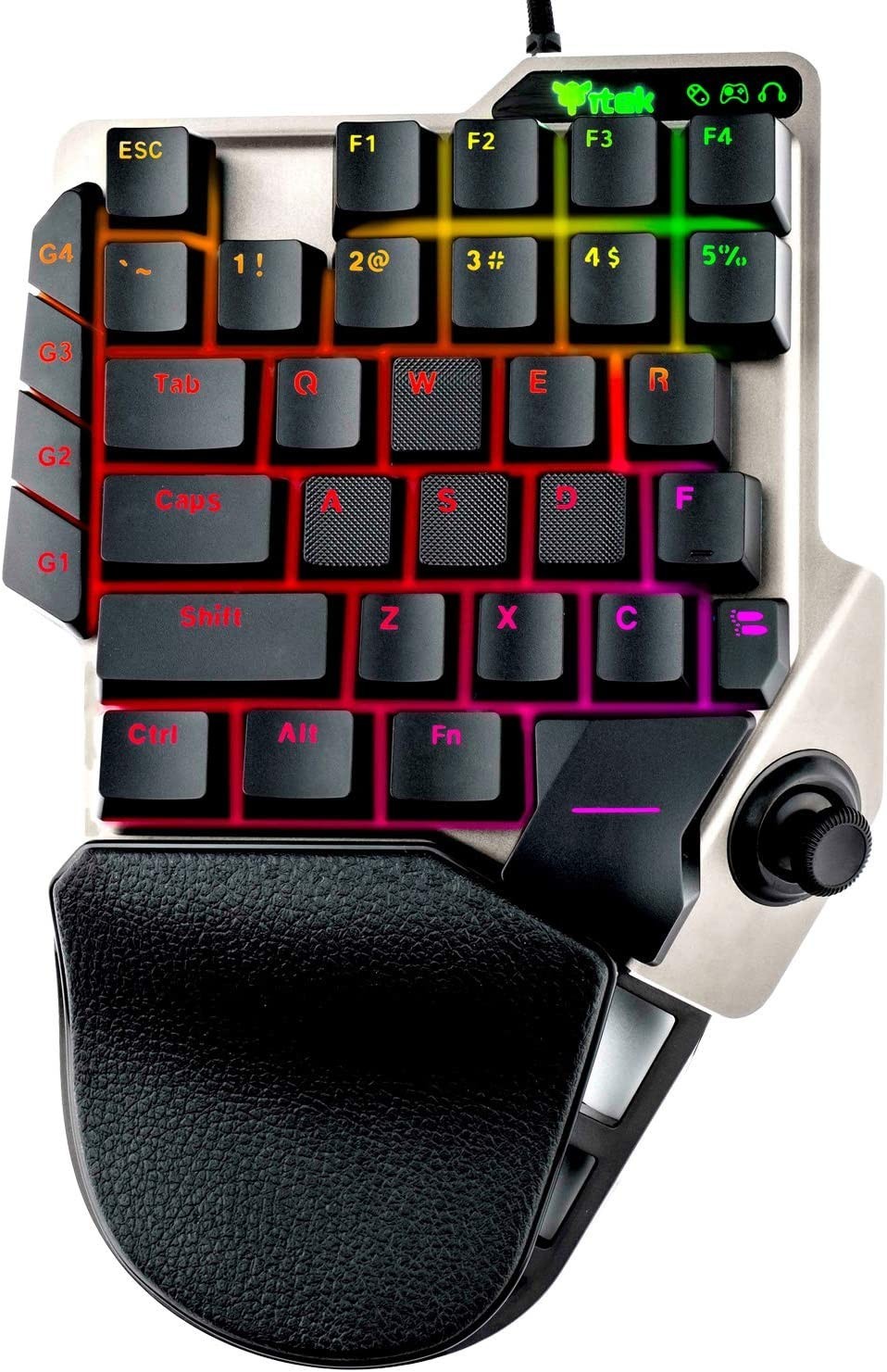 Игровая клавиатура Itek X40 – одной рукой, консоль/ПК, механическая ...