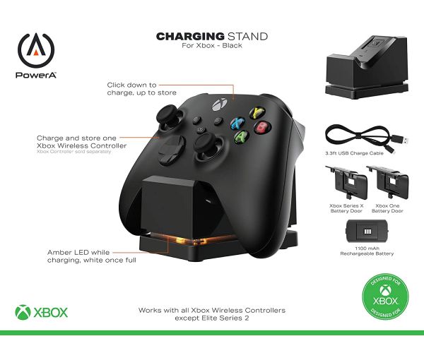 Зарядная станция PowerA Single Charging Station for Xbox One and Xbox ...