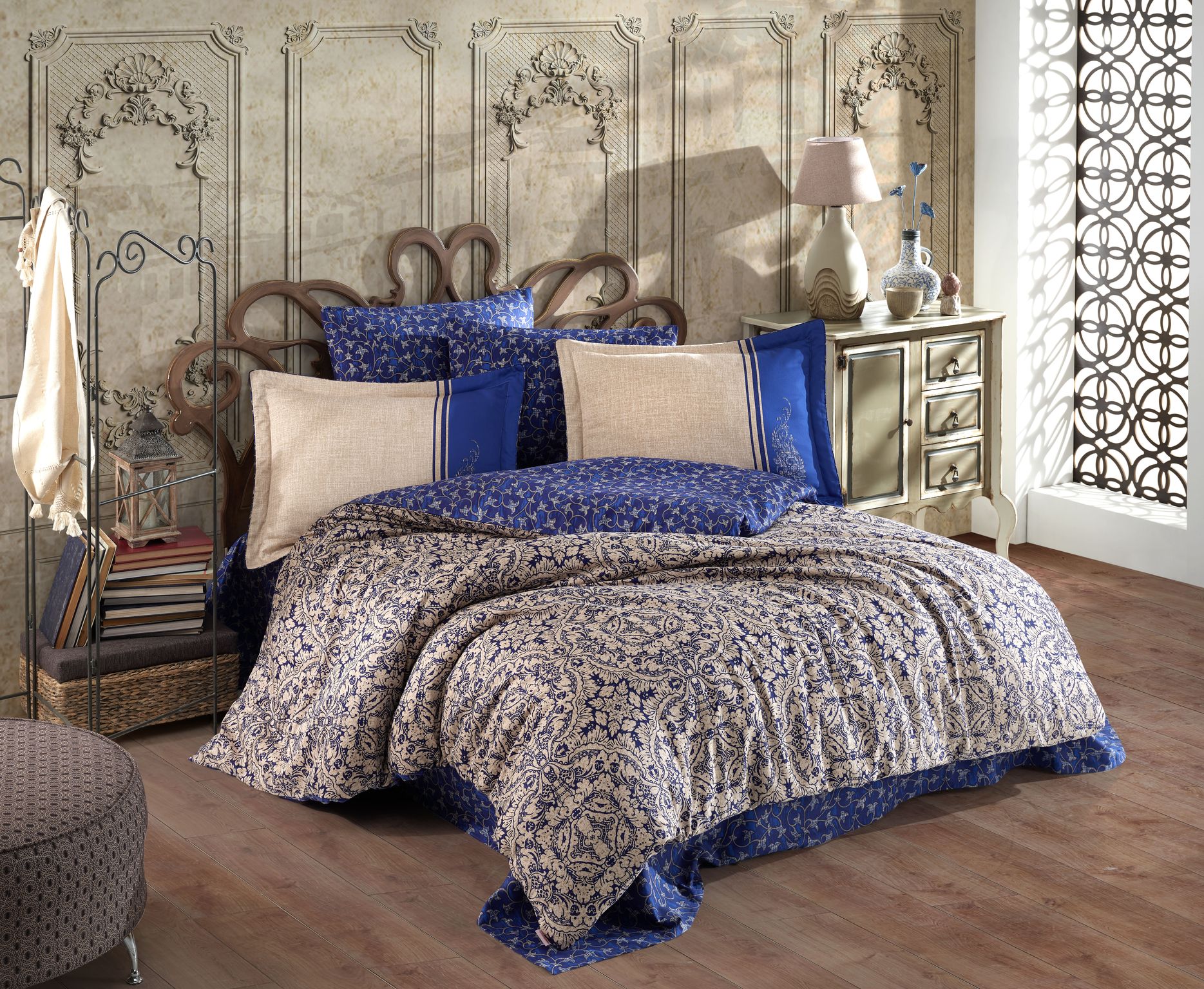 Комплект постельного белья Hobby Exclusive Sateen Leona 200 х 220 см ...