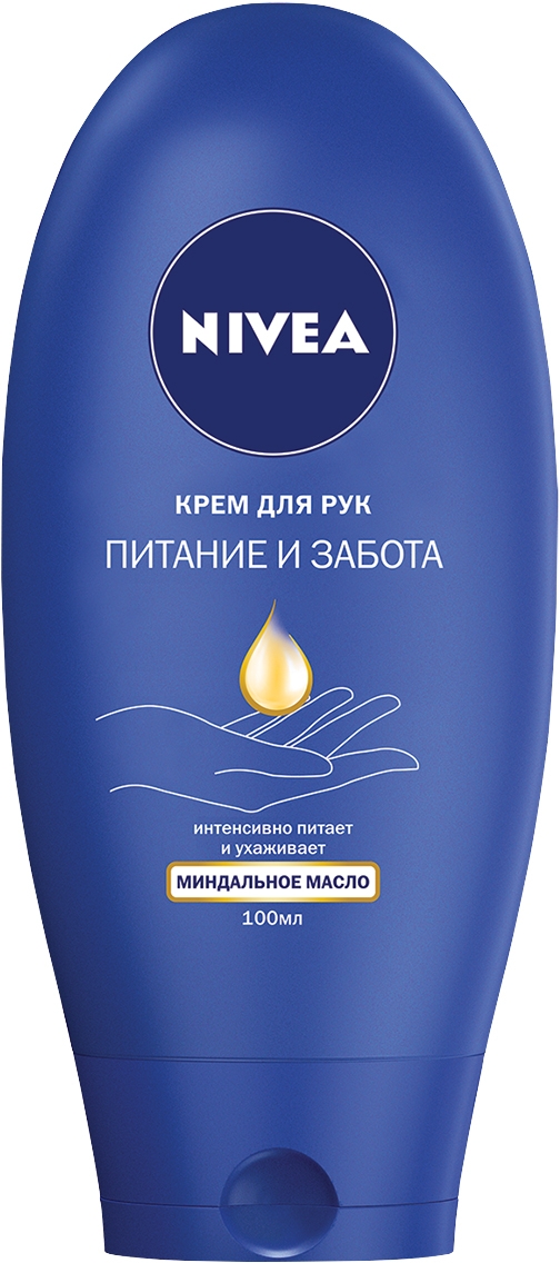Крем для рук с миндальным маслом Питание и Забота Nivea 100ml 736316