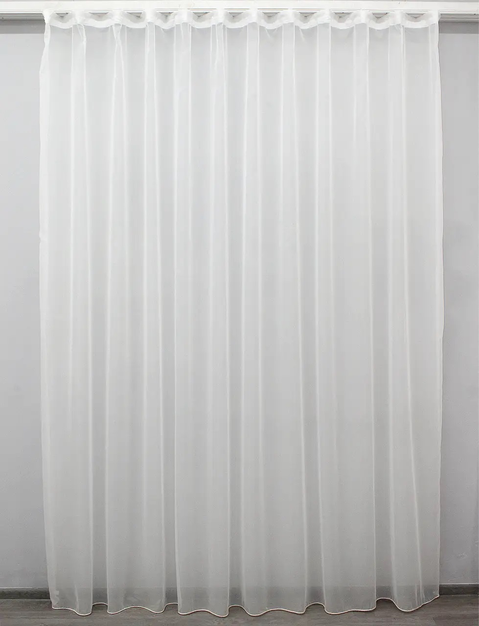 Тюль VR-Textil Vual однотонная Цвет молочный 3х3.3м (43-011T) – низкие ...