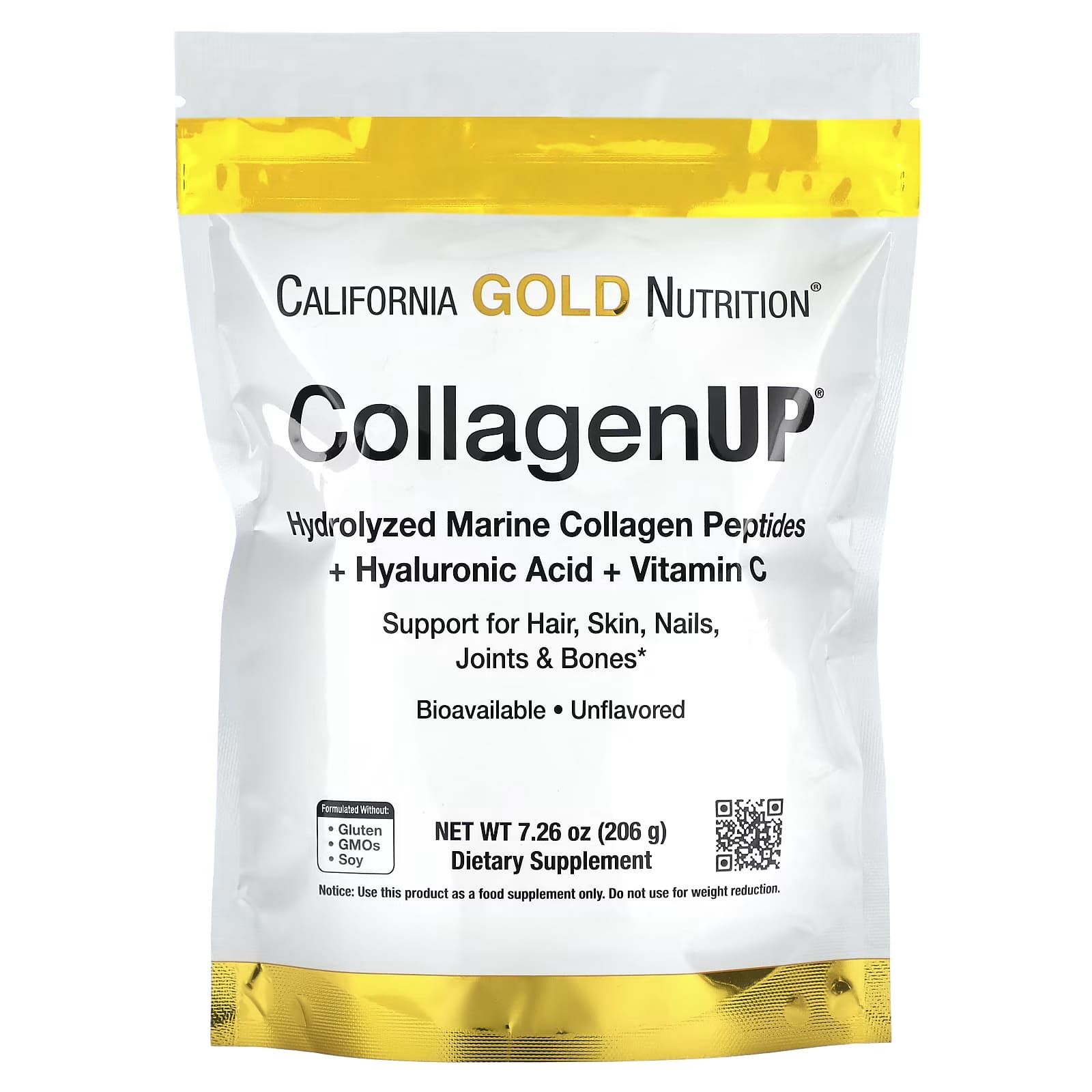 Колаген California GOLD Nutrition CollagenUP 206 g Без смаку – низкие ...