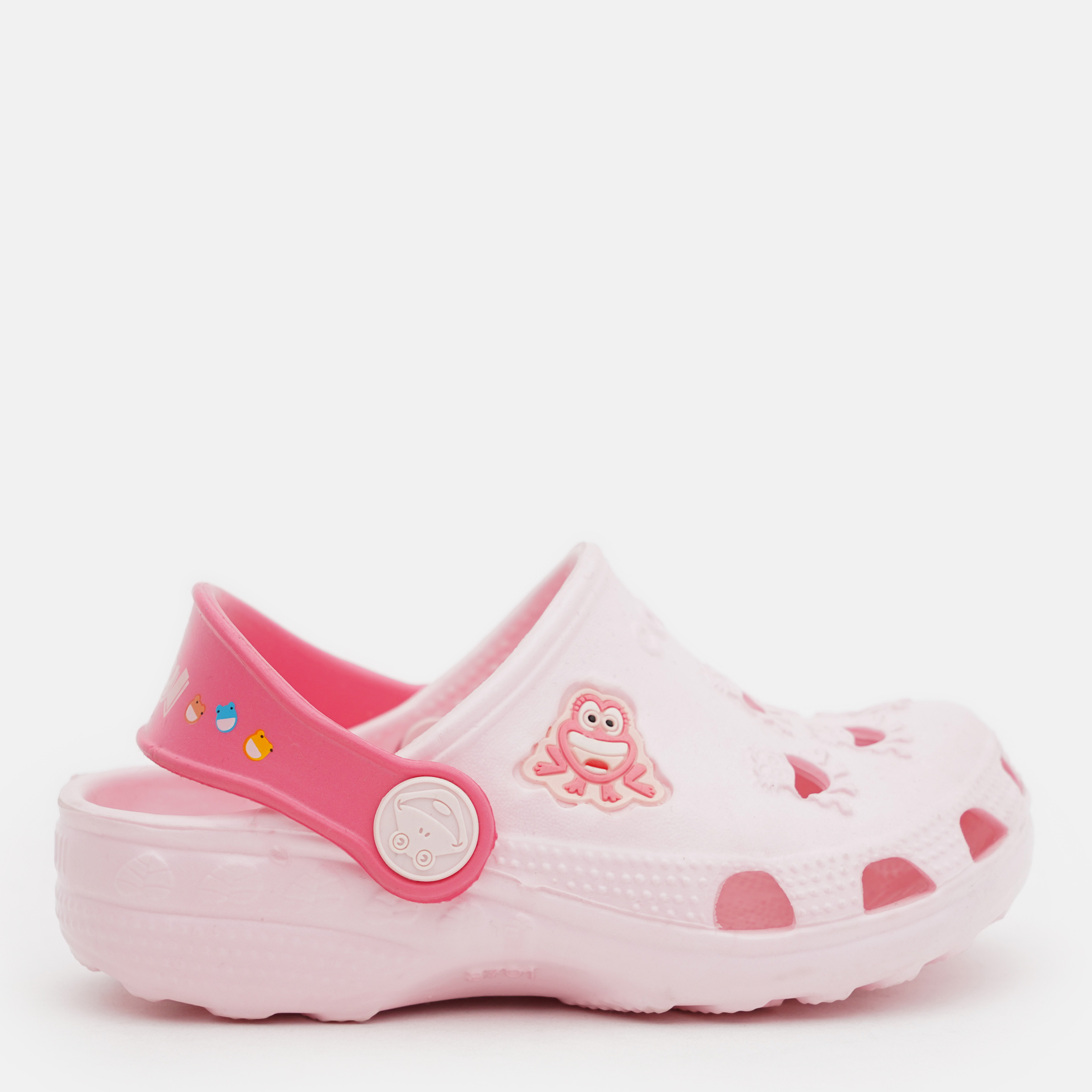 Крокси дитячі Coqui Little Frog 102211 23/24 Candy Pink/New rouge ...