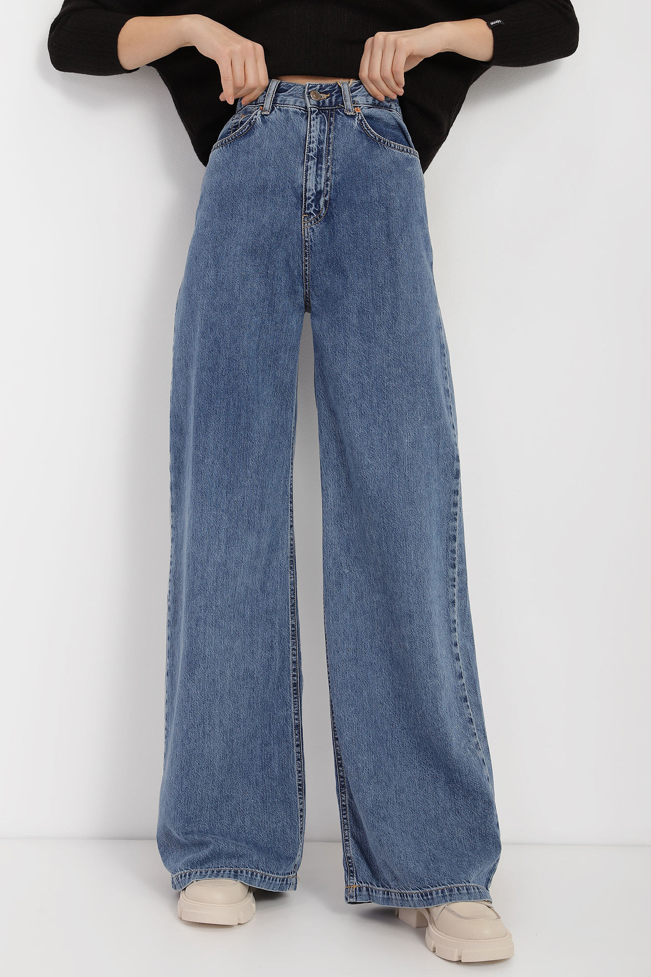 Джинсы Denim женские 36/S Синий (4014610) – низкие цены, кредит, оплата ...