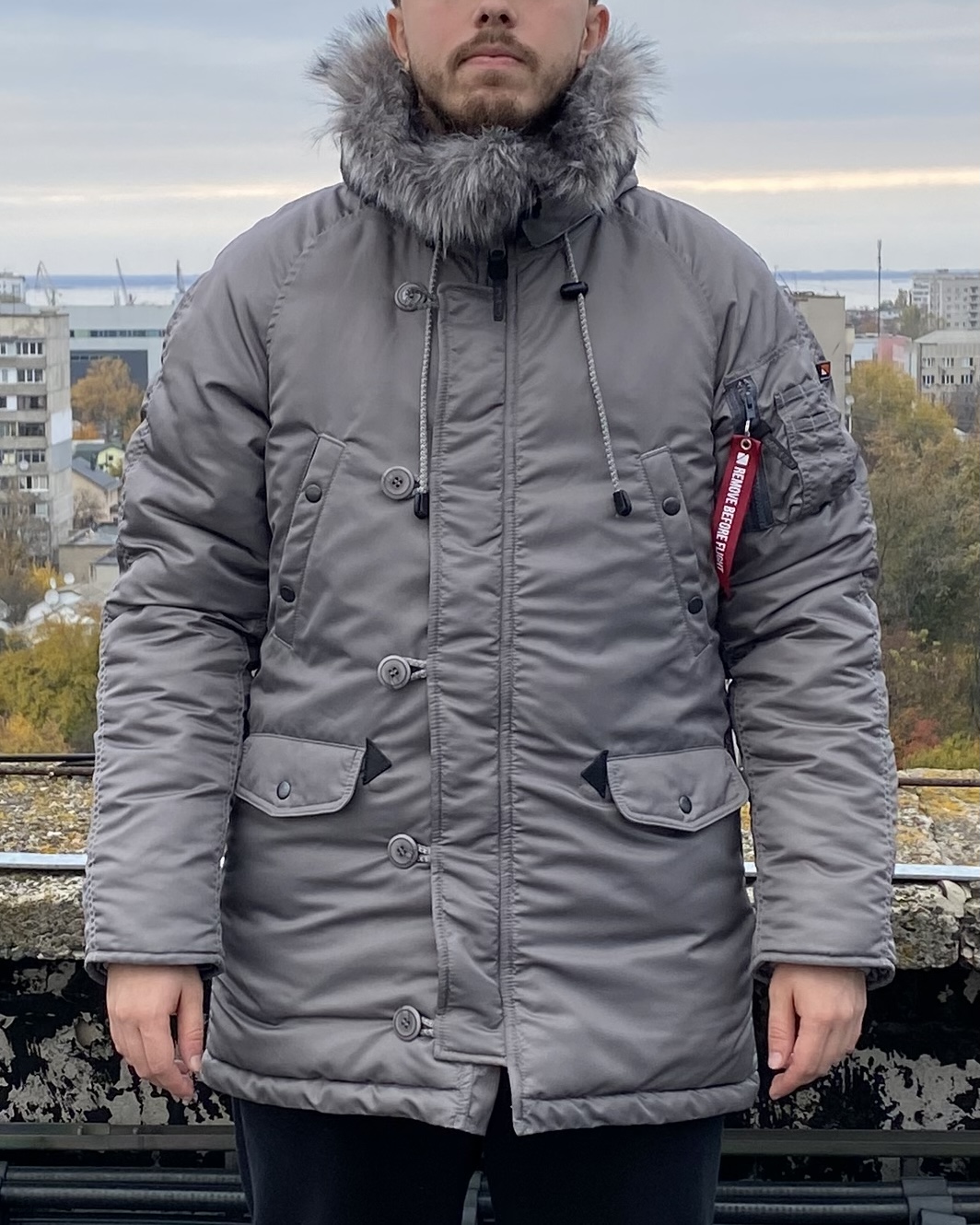 Аляска N-3B Classic сіра M от продавца: Alaska History – в интернет-магазине ROZETKA | Купить в ...