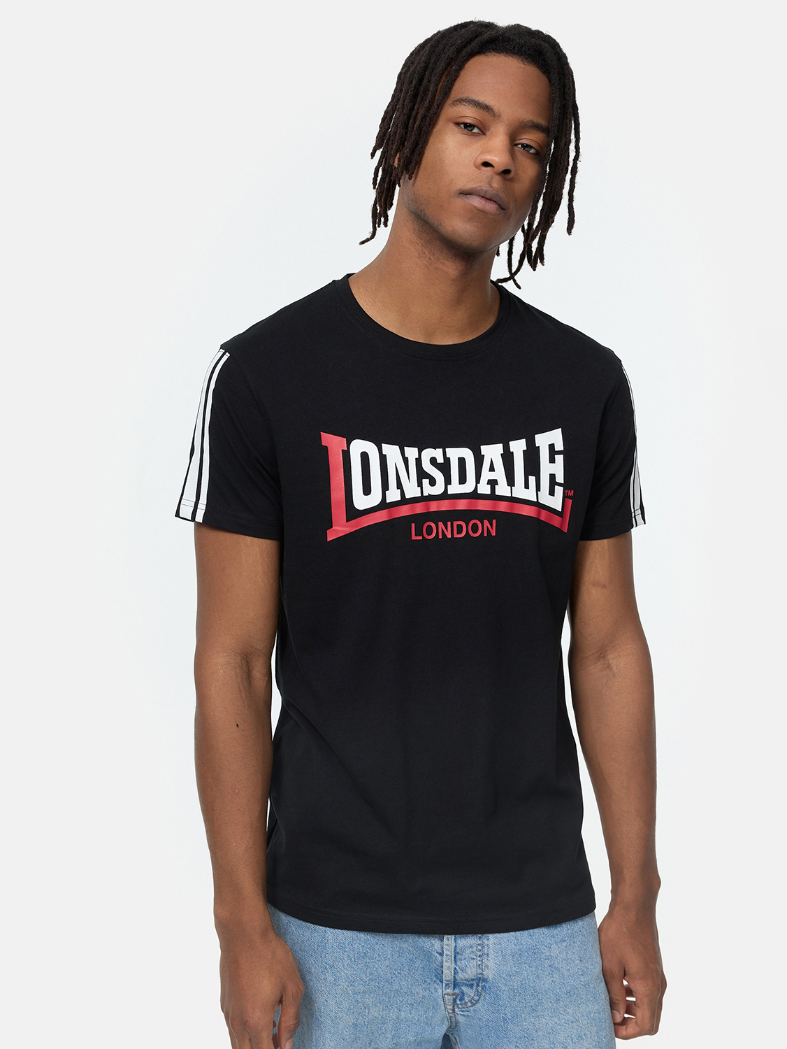 Футболка Lonsdale 117352-1519 2XL Black/White/Red (4255581508285) – в ...