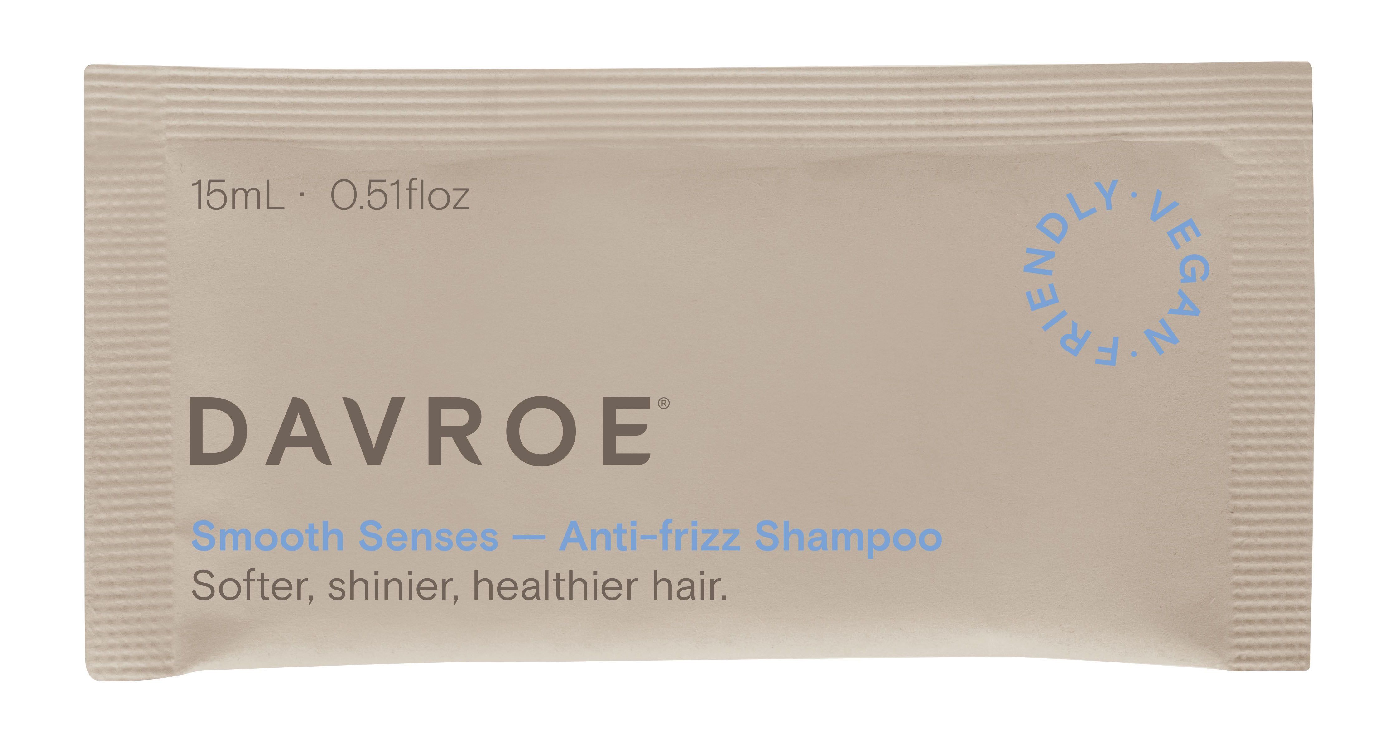 Разглаживающий шампунь DAVROE Smooth Senses Anti-Frizz Shampoo 15 мл от ...