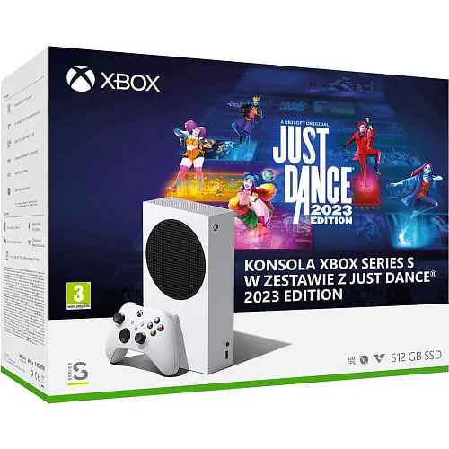 Стационарная игровая приставка Microsoft Xbox Series S 512GB Just Dance ...