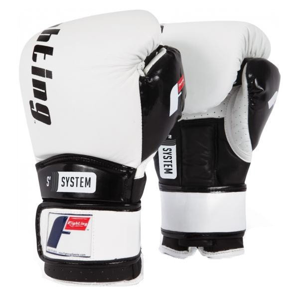 Боксерські рукавиці Fighting Sports S2 Gel Power Sparring Gloves White ...