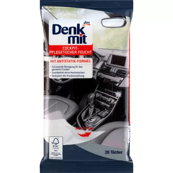 Салфетки-антистатик для авто Denkmit 20 шт – низкие цены, кредит ...