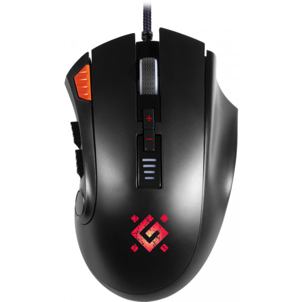 Мышка Defender Oversider GM-917 игровая проводная USB 12000dpi 12кн RGB ...