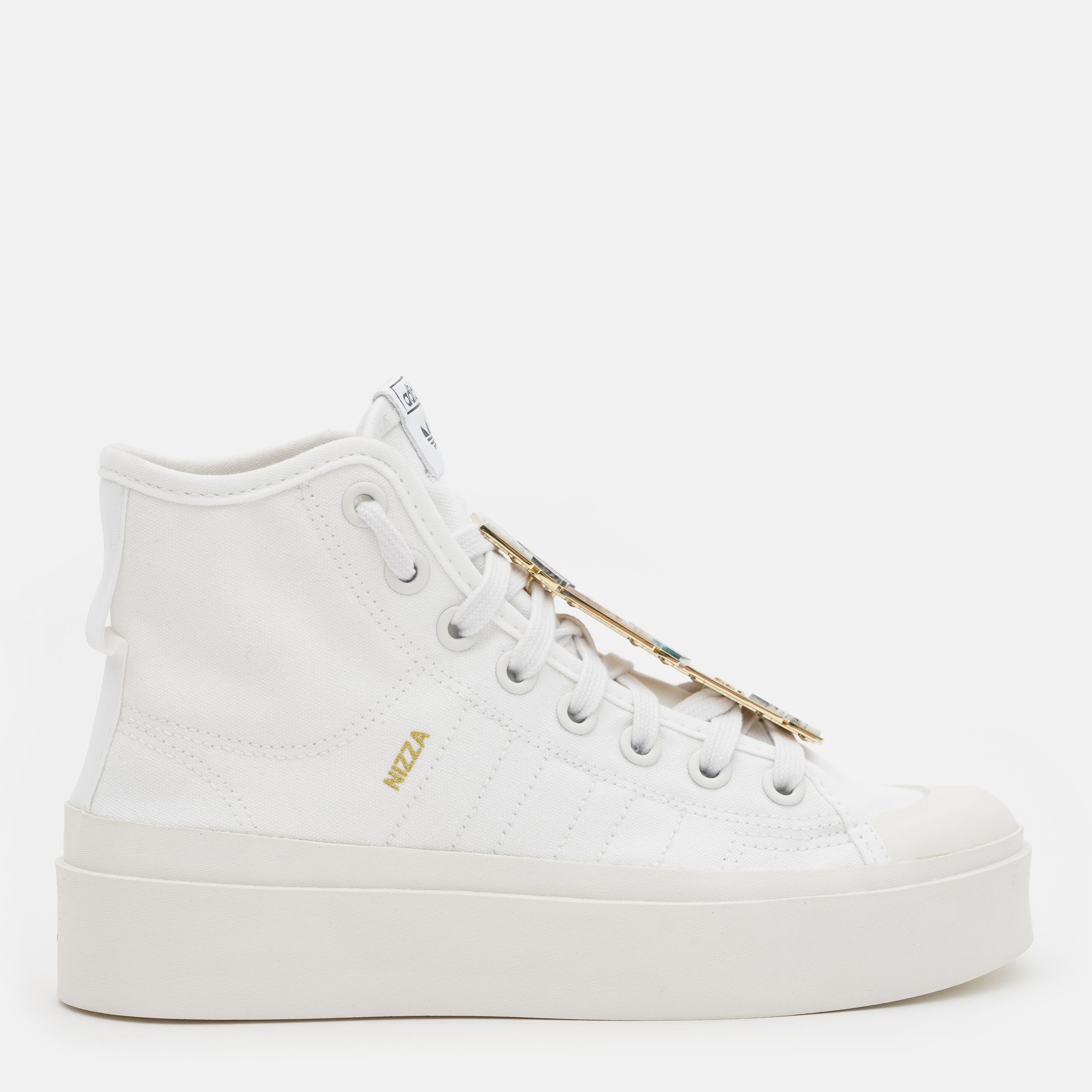 Женские кеды высокие Adidas Originals Nizza Bonega Mid GY1553 41.5 (7 ...