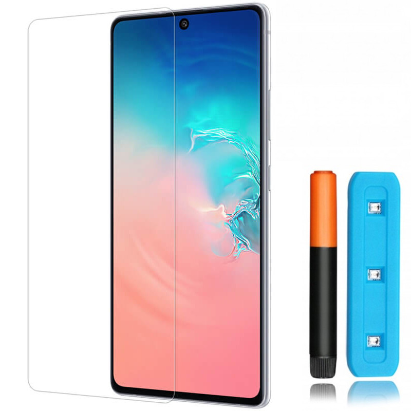 Защитное 3D стекло Mocolo с УФ лампой для Samsung Galaxy S22 Ultra ...