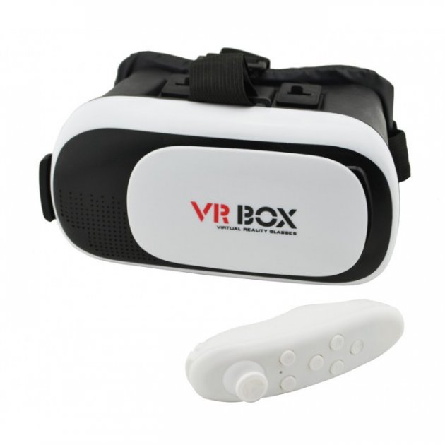 Очки виртуальной реальности с пультом VR Box 2.0 – 3D виртуальная ...