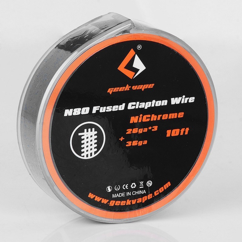 Проволока для спирали GeekVape Fused Clapton Wire 26GaX3 + 36Ga 3 м ...