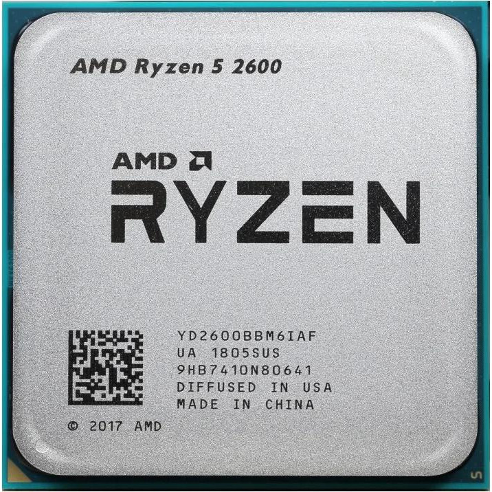 Процесор AMD Ryzen 5 2600 3.4 GHz 6 ядер 12 потоків 16Mb 65 W AM4 б/в ...