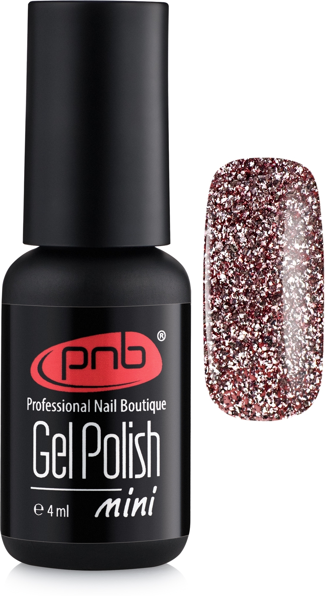 Гель-лак PNB Gel Polish Mini 4 ml 186 - Pink (4 мл) (881667-932241-2 ...