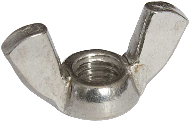 Гайка М4 DIN315 барашковая нержавеющая сталь А2 К Steelfix 5 шт (119537 ...