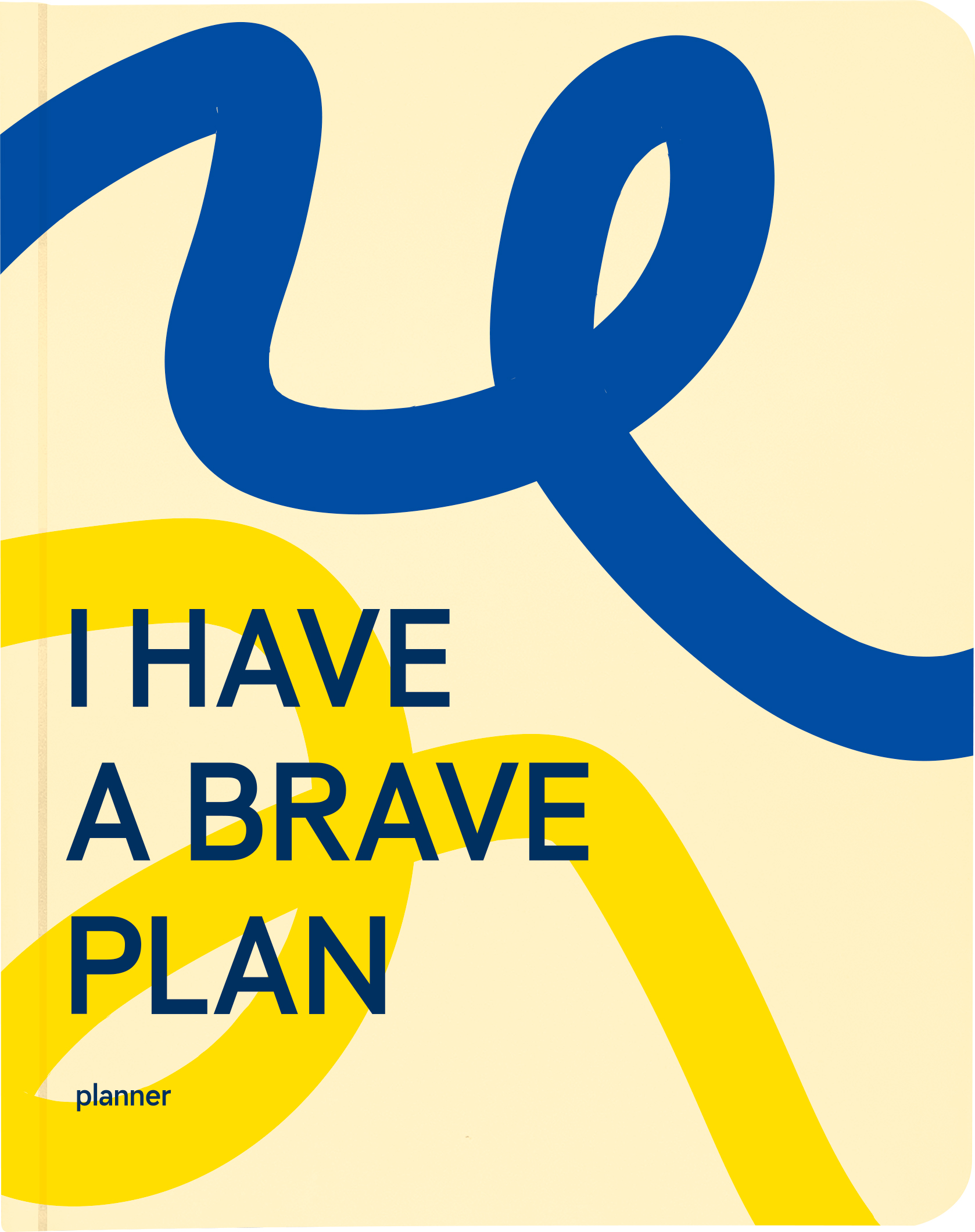 Планер Orner I have a brave plan Жовто-блакитний (orner-1956) – низькі ціни, кредит, оплата ...