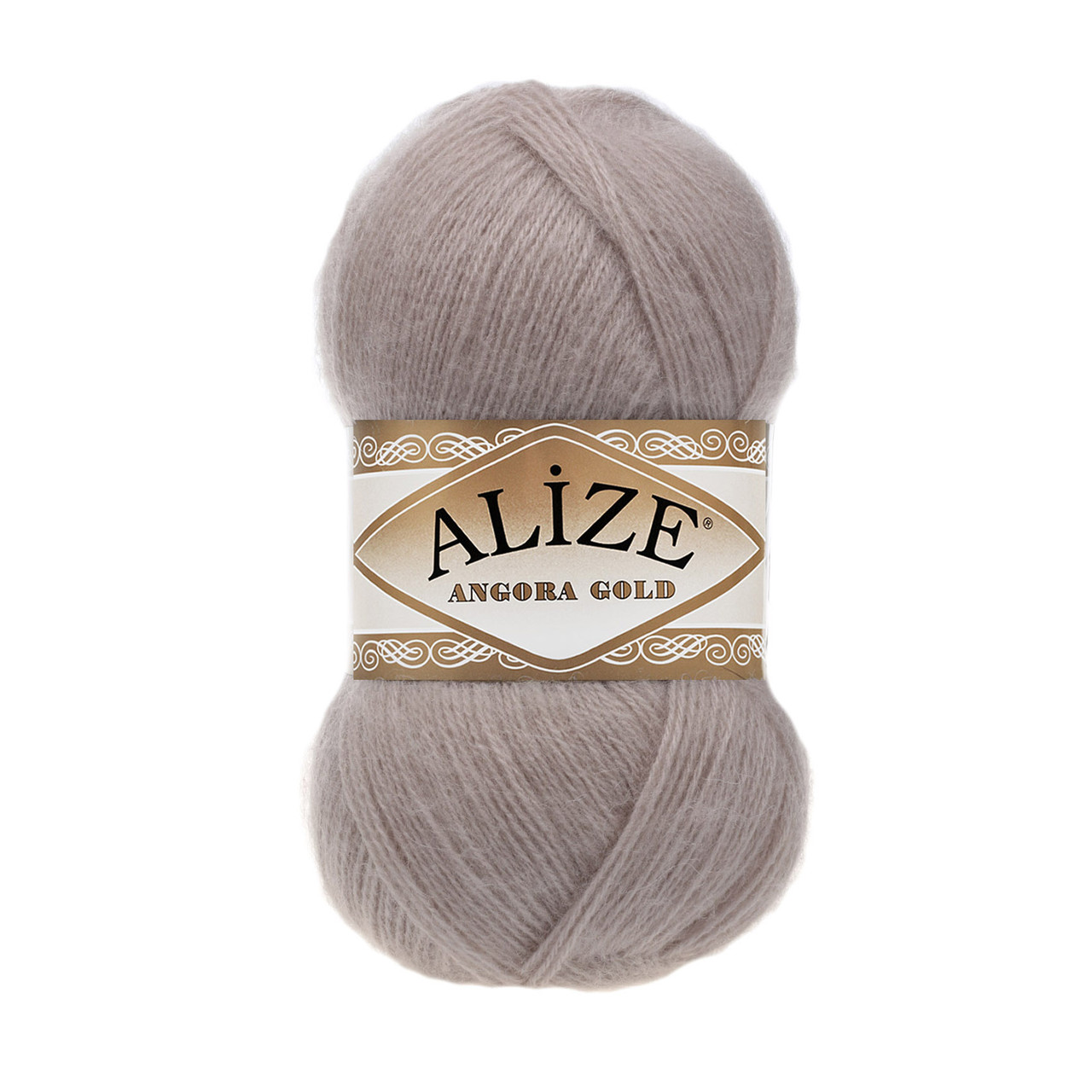 Турецька пряжа для в'язання Alize Angora Gold (ангора голд) 506 молочно ...