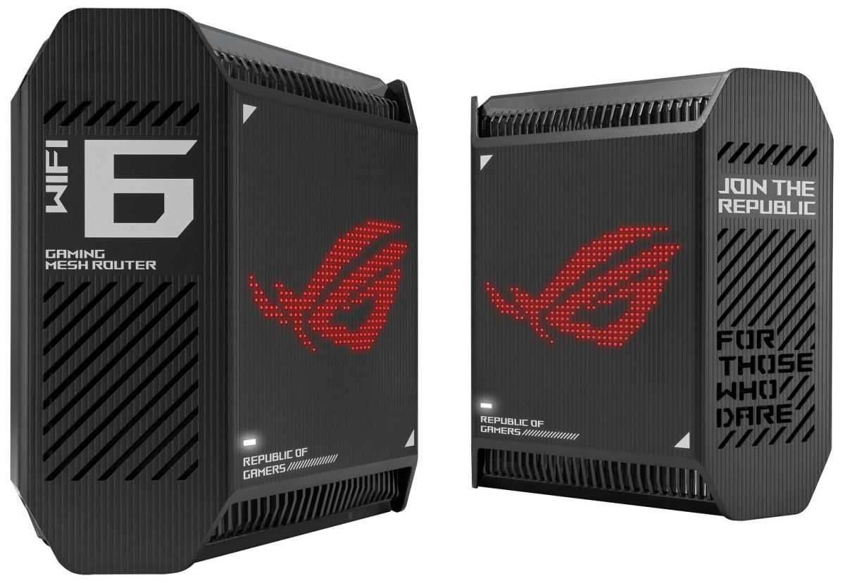 Маршрутизатор ASUS ROG Rapture GT6 2PK black AX10000 3xGE LAN 1x2.5GE ...