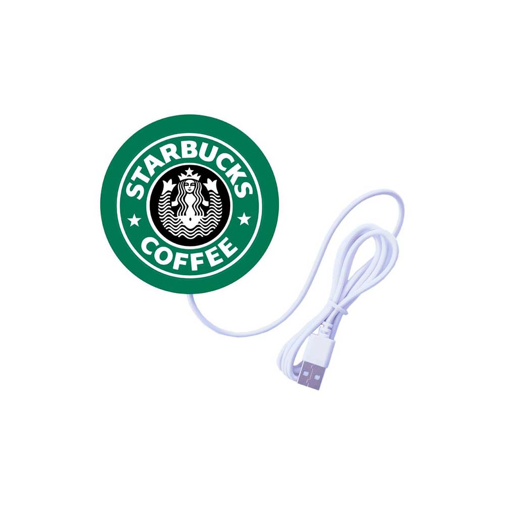Подставка под чашку с подогревом от USB Starbucks Coffee Зелёная – фото ...