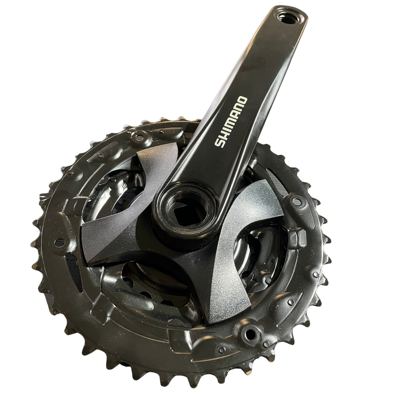 Система шатунів SHIMANO FC-MT101 22-32-40T 170 мм для гірського ...