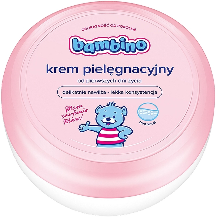 Детский крем с пантенолом "Увлажняющий" - Bambino Baby Care Cream ...