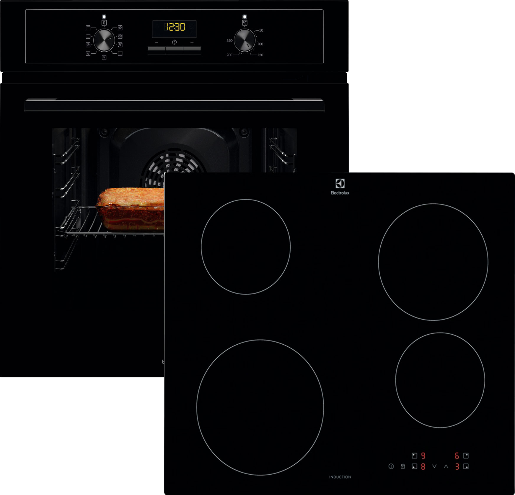 Духовой шкаф электрический Electrolux EOF3H50BK + Варочная поверхность ...