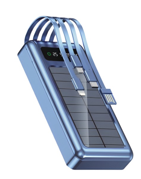 Внешний аккумулятор Power Bank UKC 8412 20000 mAh на солнечной батарее ...