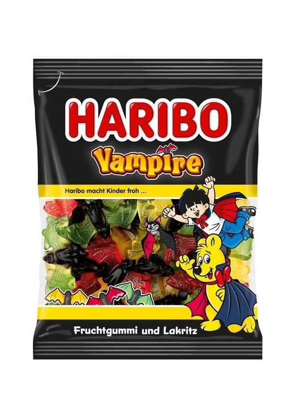Жевательные конфеты HARIBO Vampire летучие мыши 175г – купить в Украине ...