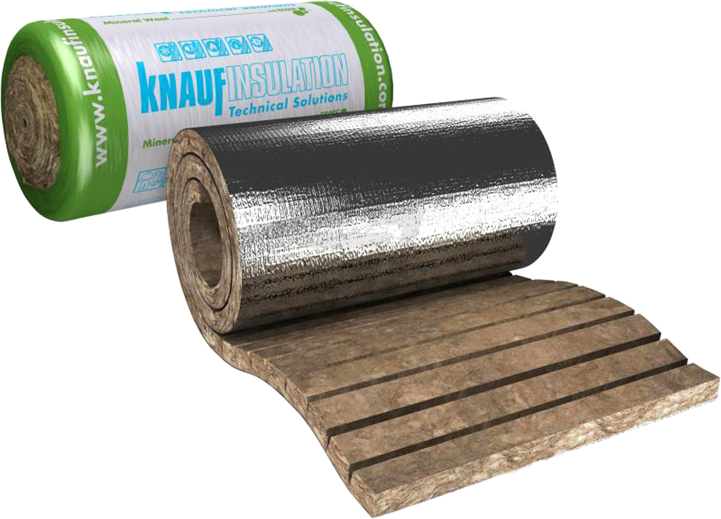 Минеральная вата Knauf Insulation Thermotek LM Eco Alu 50 мм 5 м² 1х5 м ...