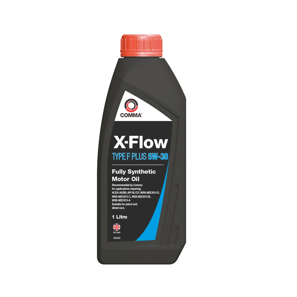 Моторное масло 5W30 синтетическое 1л Comma Х-FLOW TYPE F PLUS автомасло ...