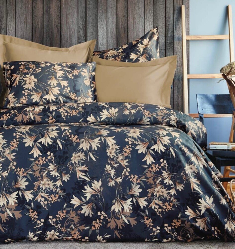 Постельное белье Issimo Home Vongale сатин digital евро – фото, отзывы, характеристики в ...