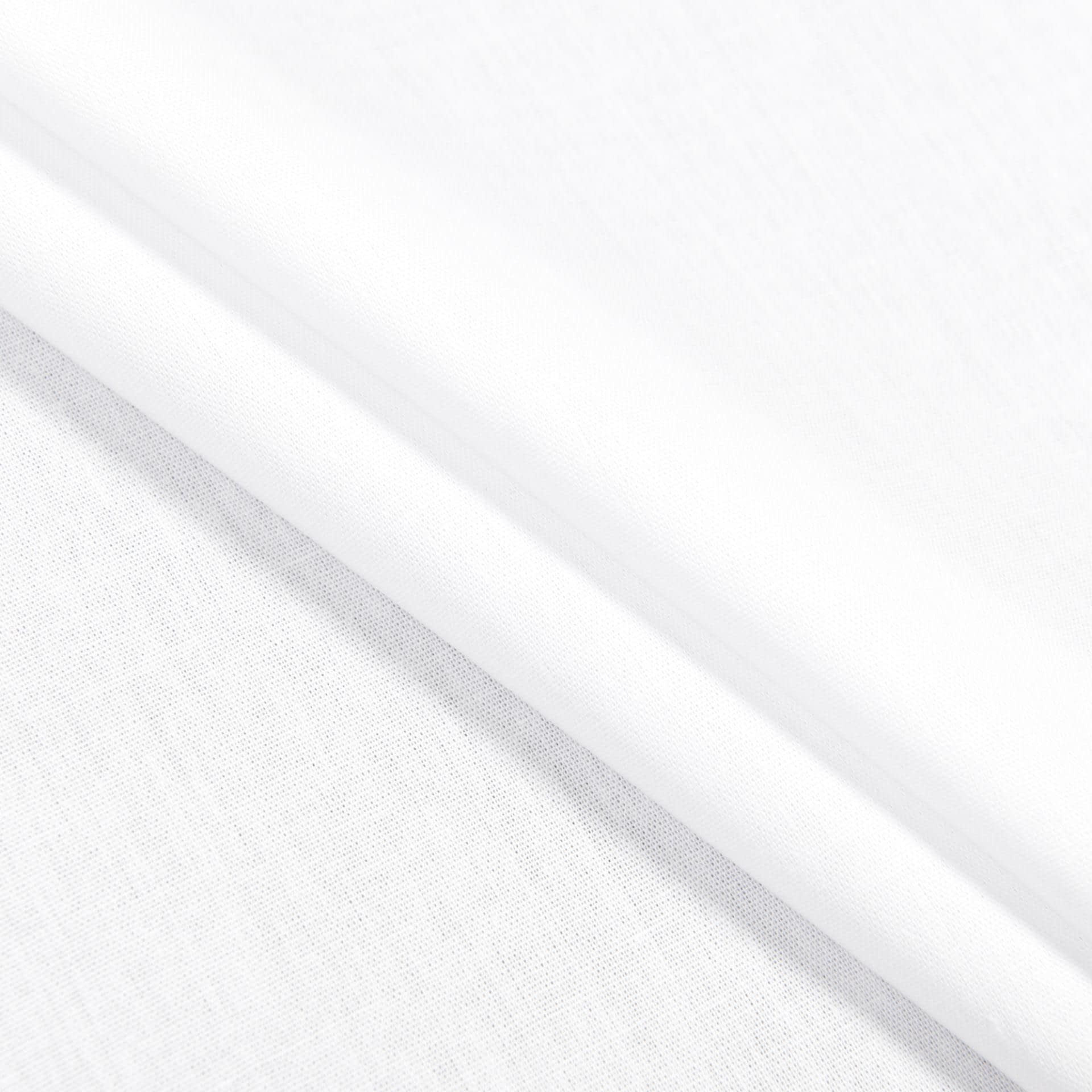 Ткань бязь отбеленная optical white пл.125 (150см 125г/м² пог.м ...