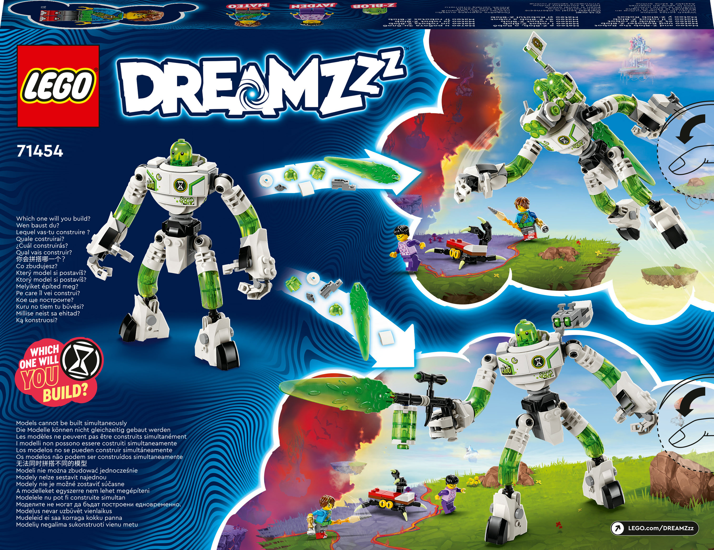 Конструктор LEGO DREAMZzz Матео й робот Z-Blob 237 деталей (71454 ...