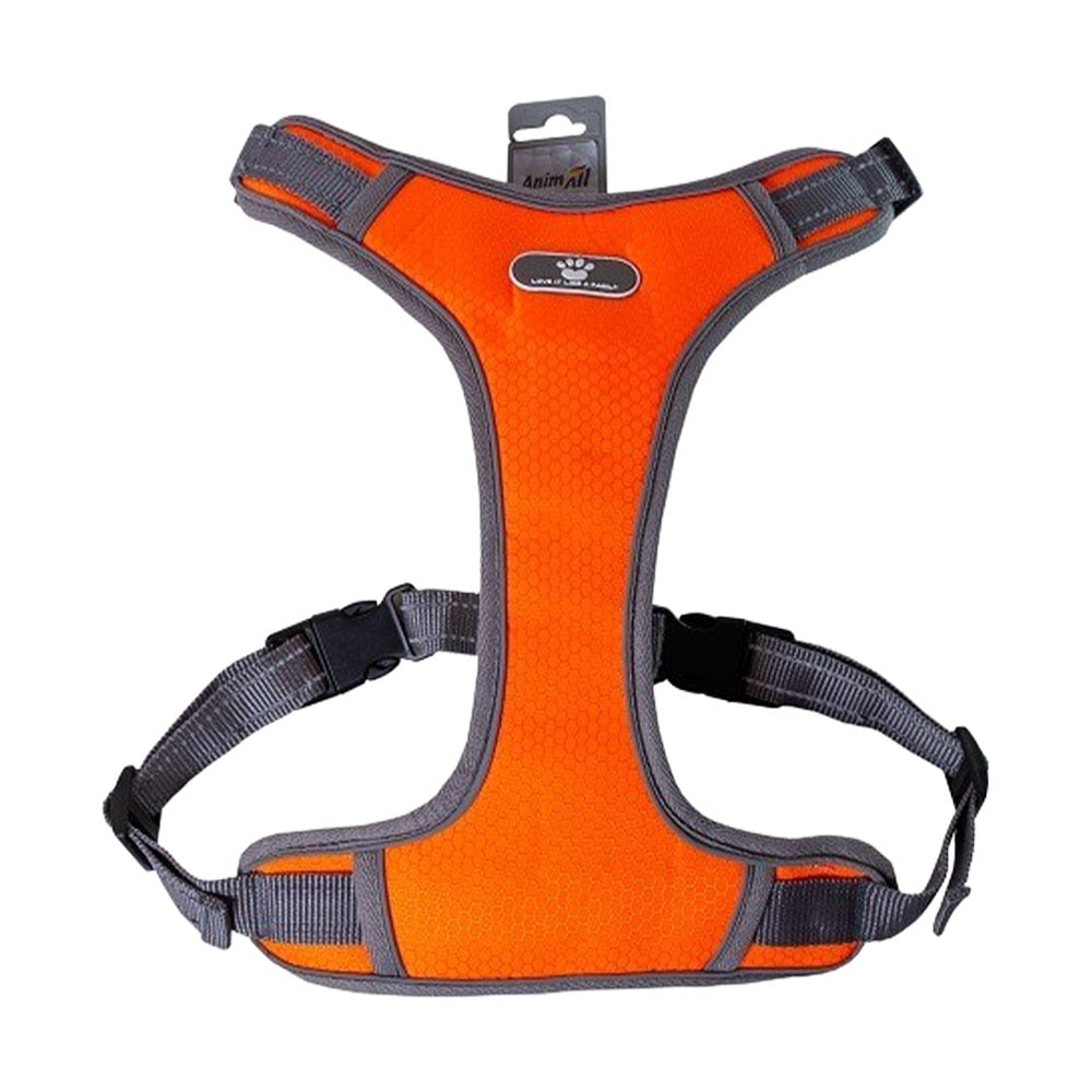 Шлея AnimAll HL-8005-1 для собак, оранжевая, M, 30-36 см/38-64 см от продавца: Cimrick Market ...