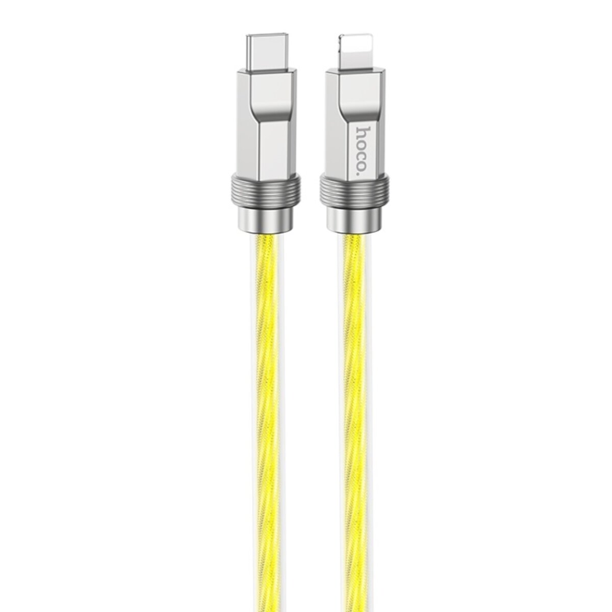 Кабель HOCO U113 Solid PD silicone charging data cable iP Gold – фото ...