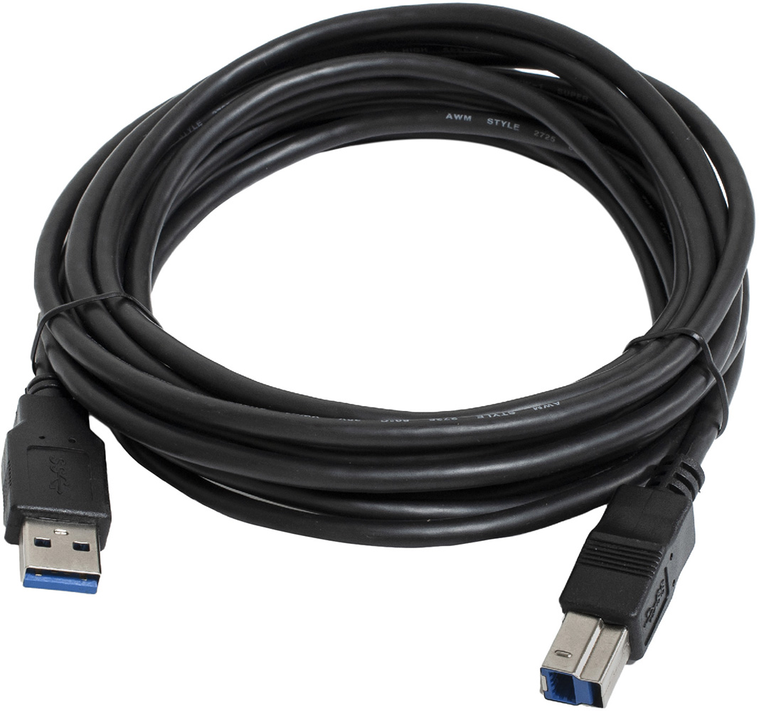 Кабель для принтера Patron USB 3.0 AM - BM 4.5 м Черный (CAB-PN-AMBM ...