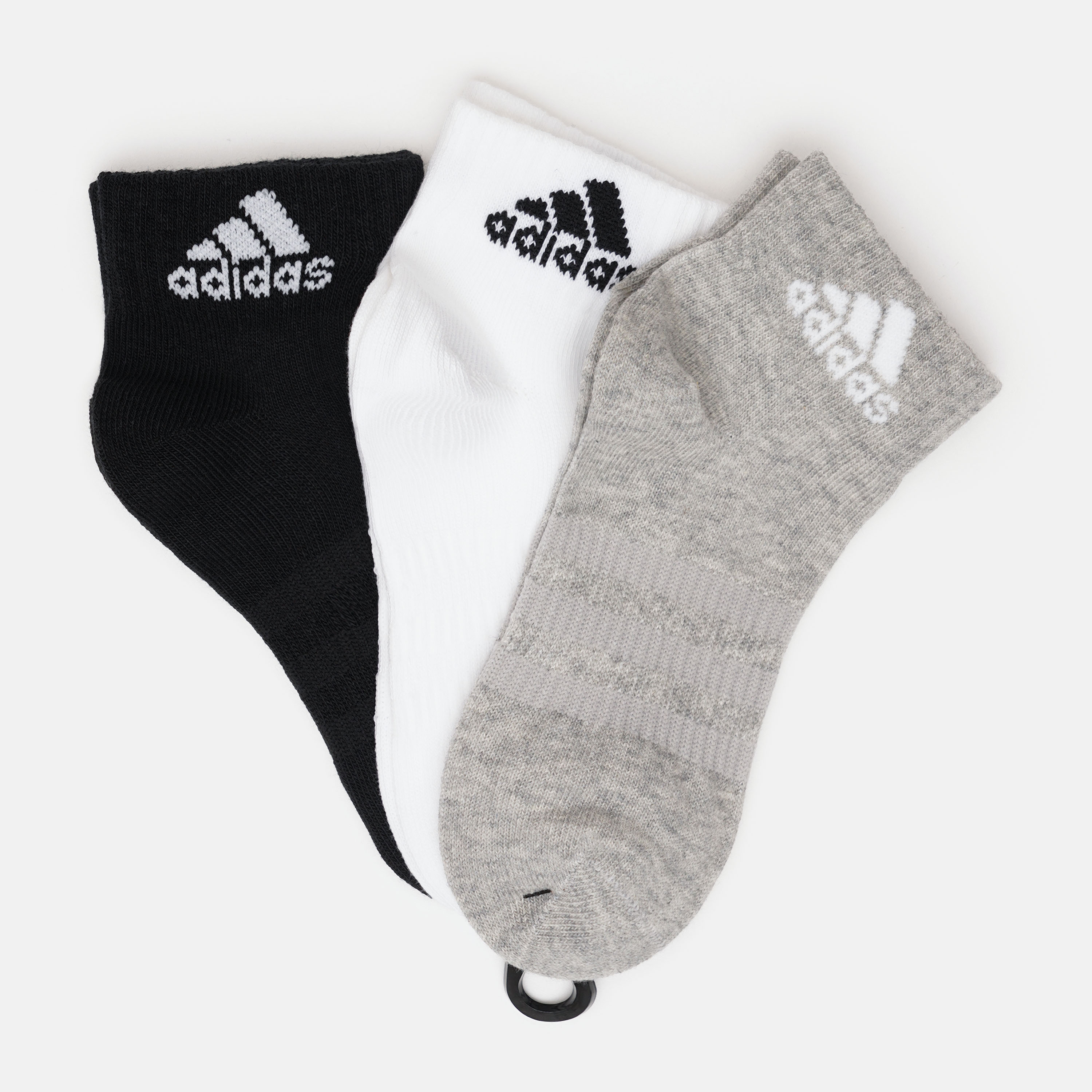 Набор носков Adidas T Spw Ank 3P IC1283 XL (46-48) 3 пары Medium Grey ...