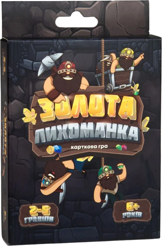 Карточная игра Strateg Золотая Лихорадка Украинский язык 4823113845049