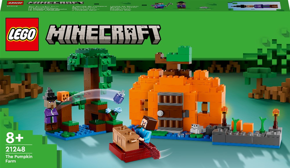 Конструктор LEGO Minecraft Тыквенная ферма 257 деталей (21248) – фото ...