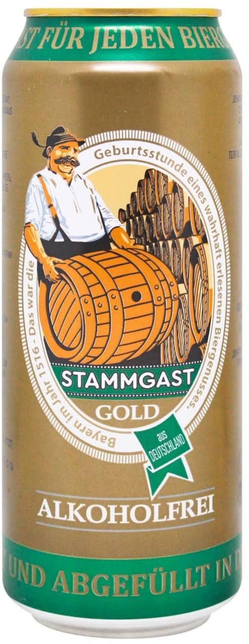 Безалкогольне пиво Stammgast Alkoholfrei світле фільтроване 0.5% 0.5 л ...